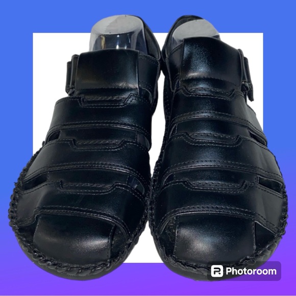 GBX/Galahad | Shoes | Euc Mens Galahad Dress Sandals Black Size 1 ...